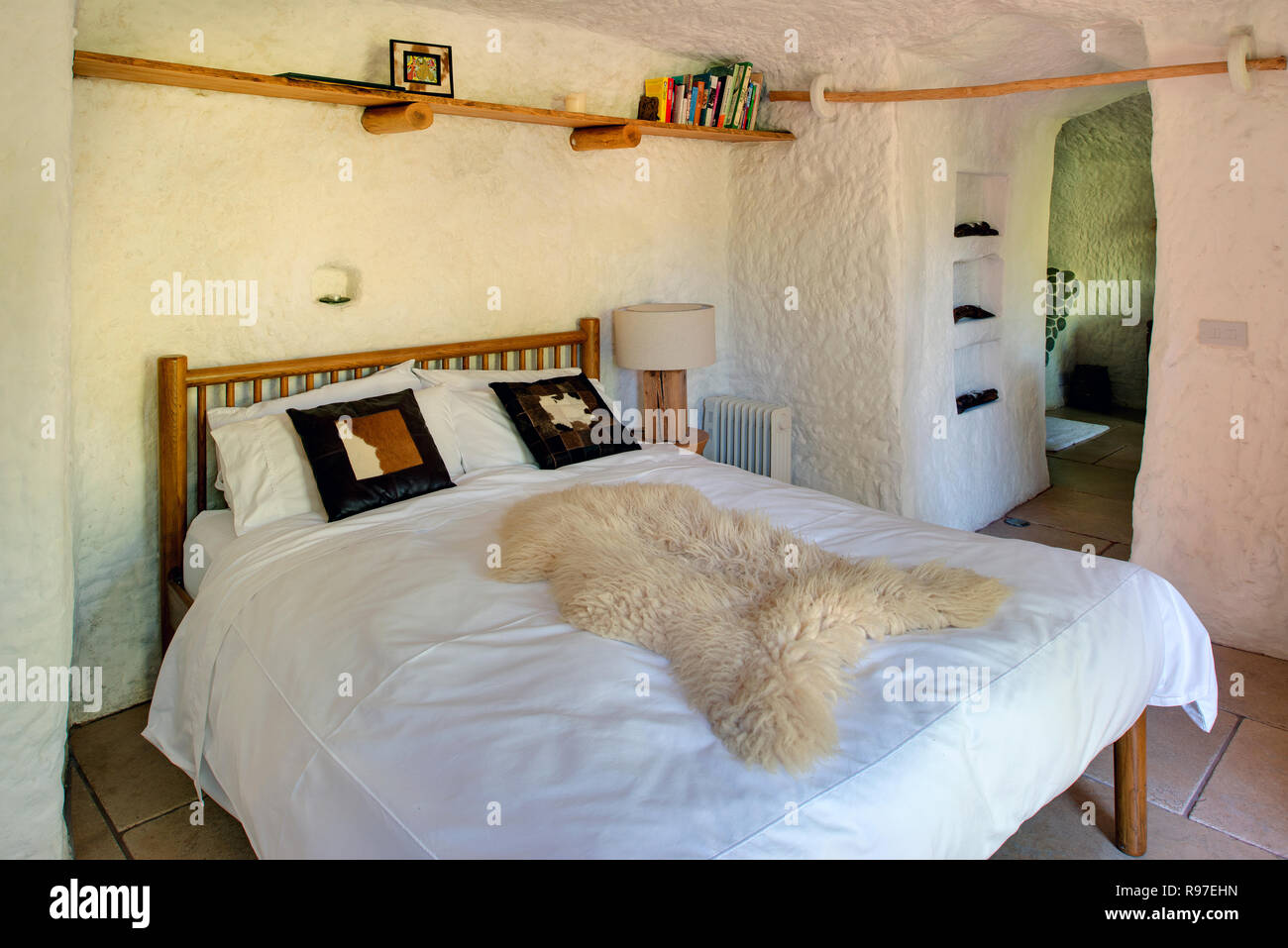 Rockhouse Retreat, a cave home carved from an 800 year old cave by ...