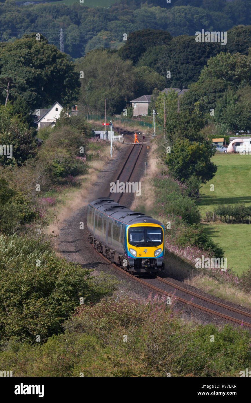 First Transpennine Express class 185 train 185134 on hire to Northern ...