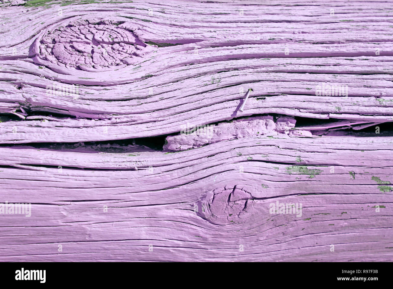 Abstract background of an old wooden wall with a bright texture ...