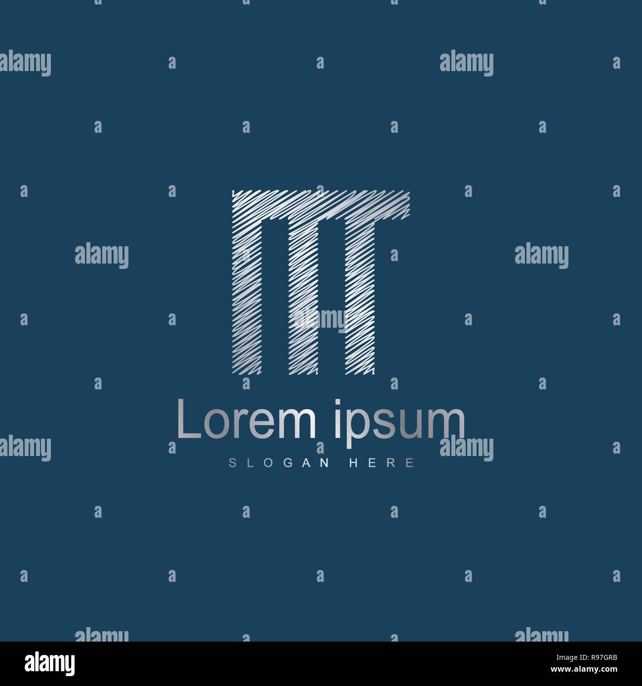 Mt letters Stock Vector Images - Alamy