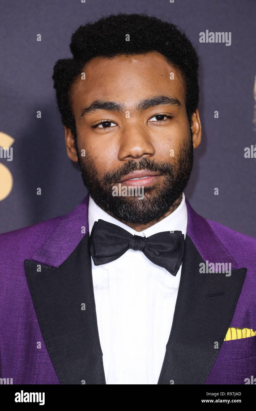 LOS ANGELES, CA, USA - SEPTEMBER 17: Donald Glover arrives at the 69th ...