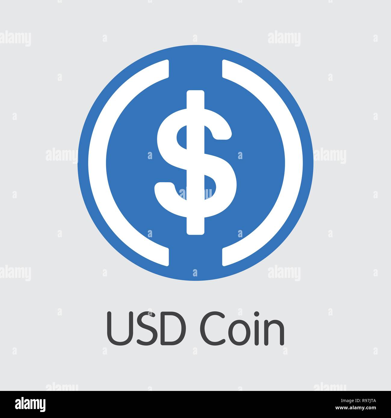 Usd coin usdc Stock Vector Images - Alamy