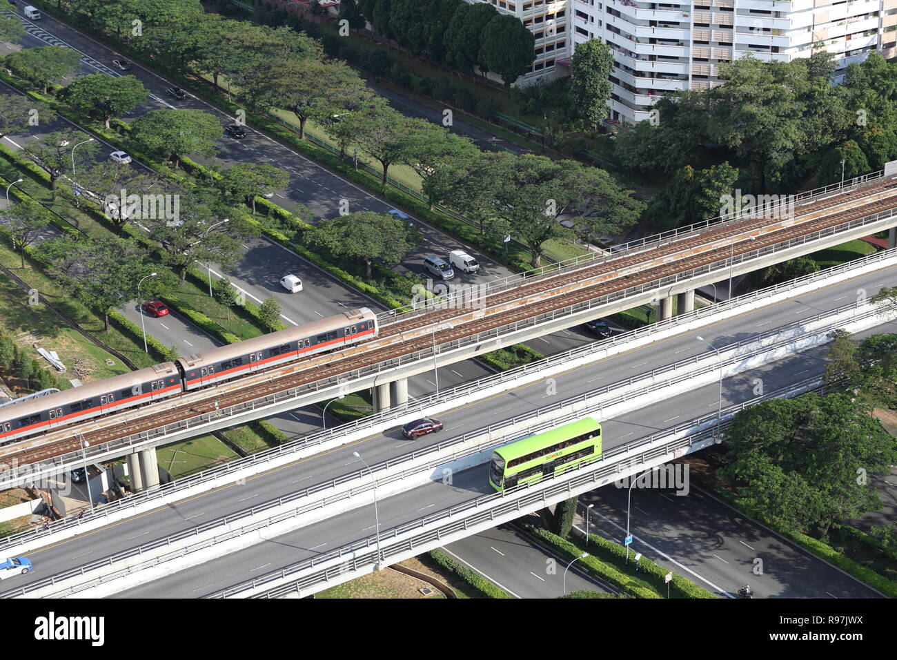 MRT system is the backbone of Singapore's public transport system and ...