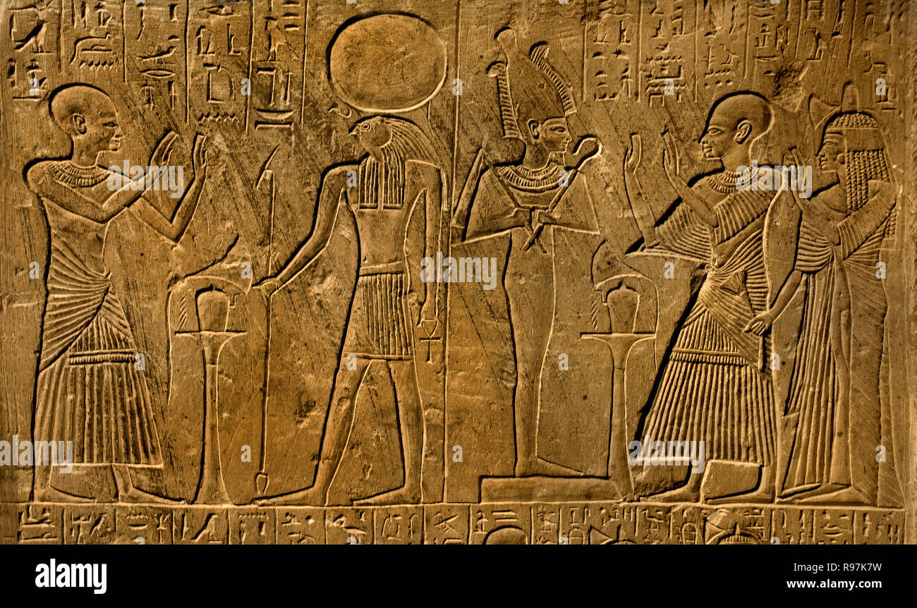 Hori ( rectangle standing; cornice; pyramidion) stèle - stela ...