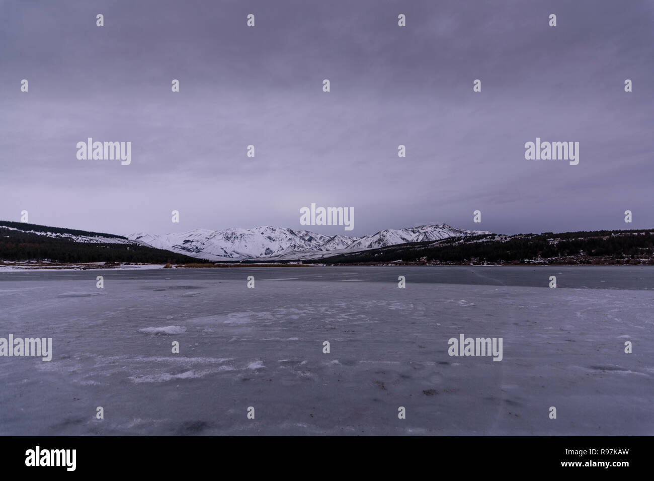 Winter Season in Esquel, Chubut, Patagonia, Argentina Stock Photo - Alamy