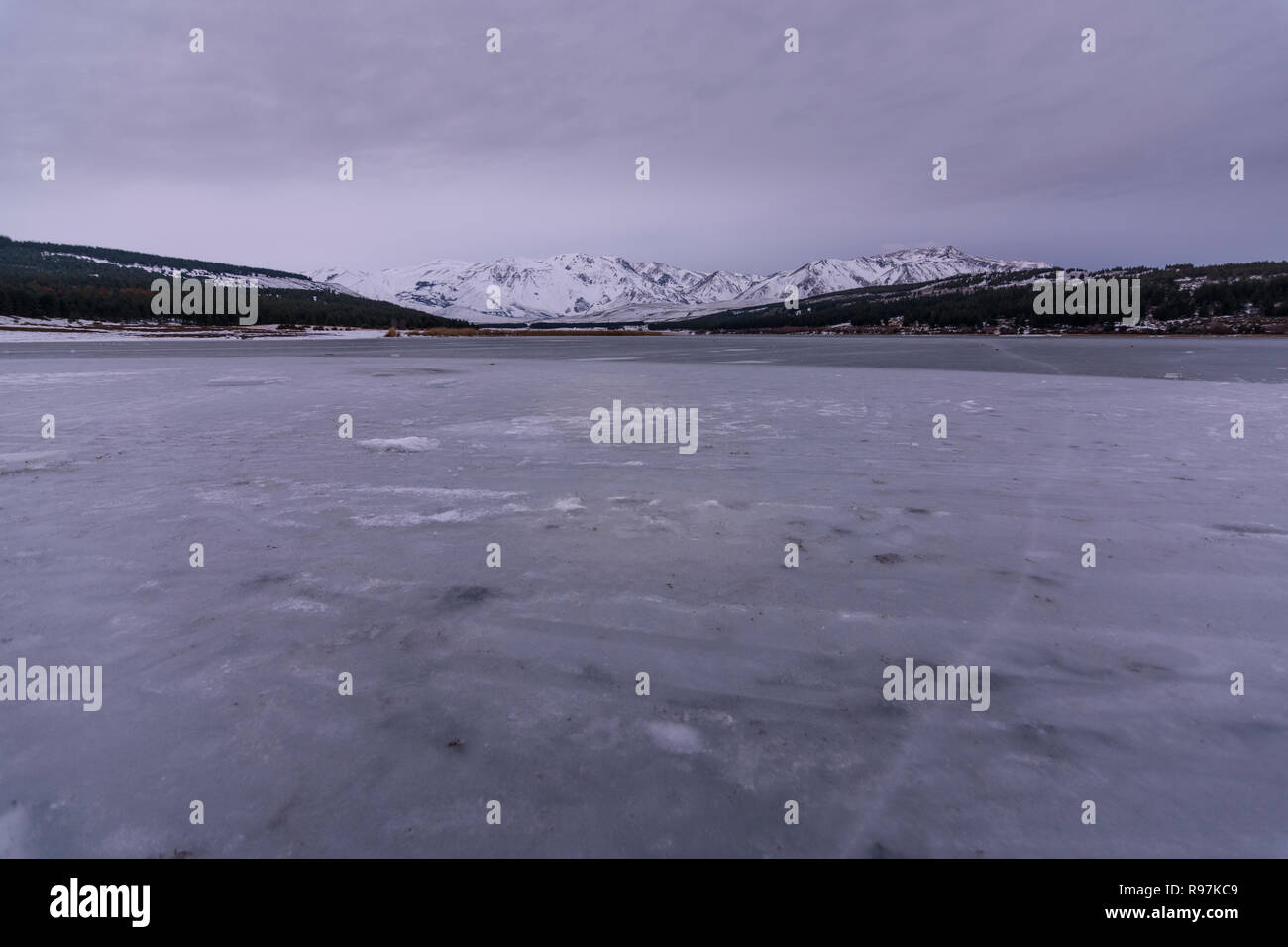 Winter Season in Esquel, Chubut, Patagonia, Argentina Stock Photo - Alamy