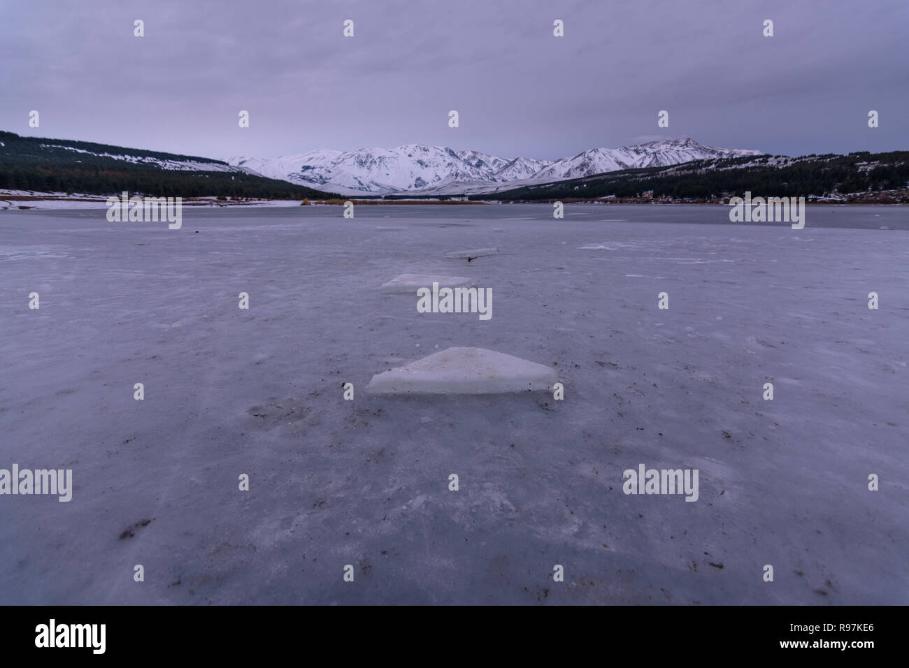 Winter Season in Esquel, Chubut, Patagonia, Argentina Stock Photo - Alamy