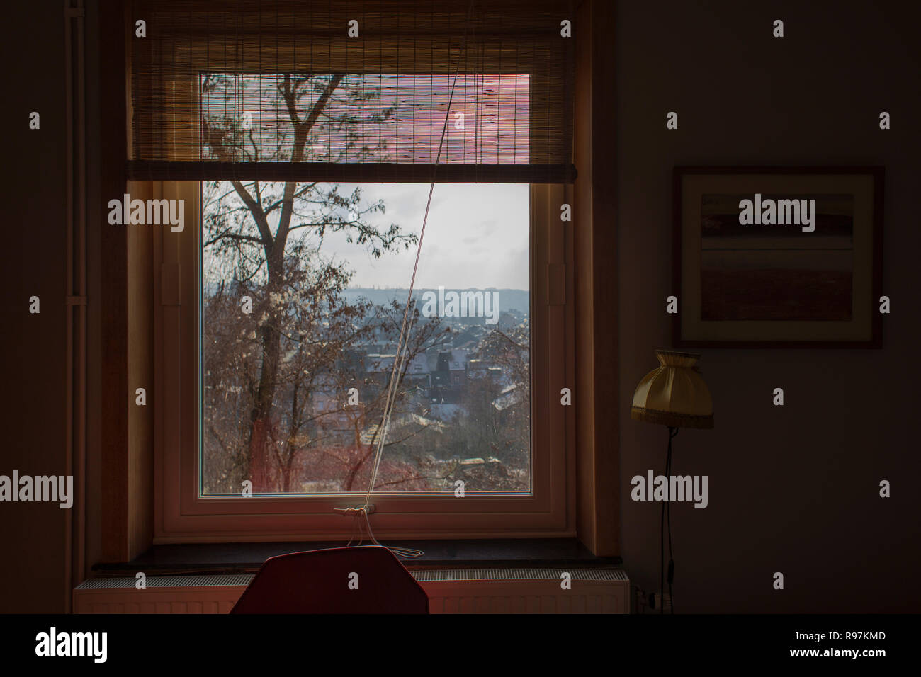 Garden from window hi-res stock photography and images - Alamy