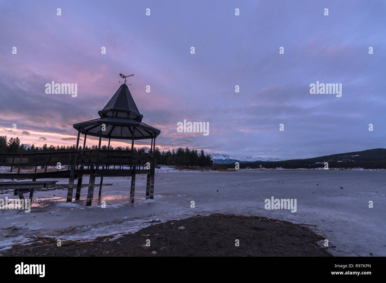 Winter Season in Esquel, Chubut, Patagonia, Argentina Stock Photo - Alamy