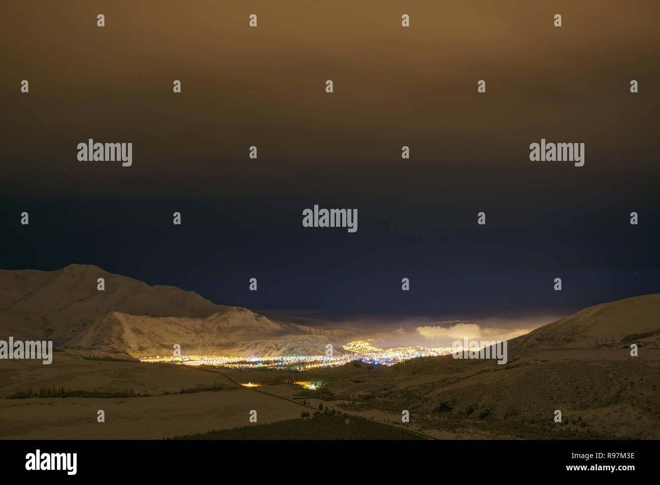 Patagonia sky lights hi-res stock photography and images - Alamy