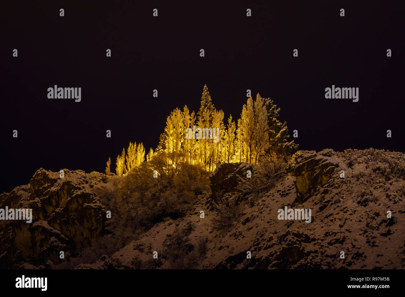 Patagonia sky lights hi-res stock photography and images - Alamy