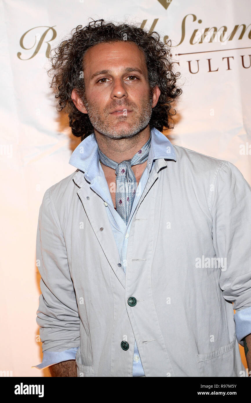 NEW YORK - AUGUST 03: Jay Kos poses during the Argyleculture Fall 2010 ...