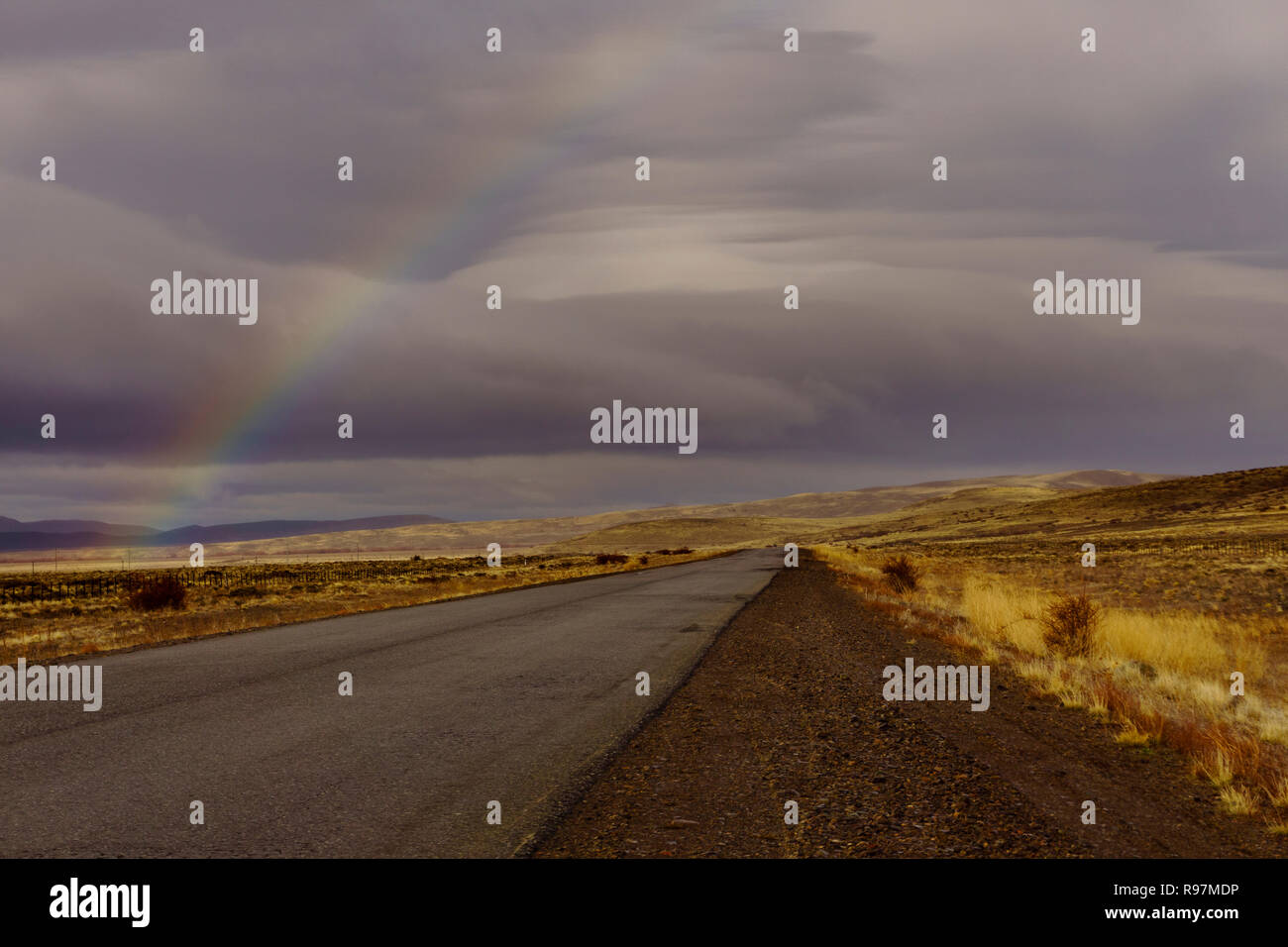 Winter Season in Esquel, Chubut, Patagonia, Argentina Stock Photo - Alamy