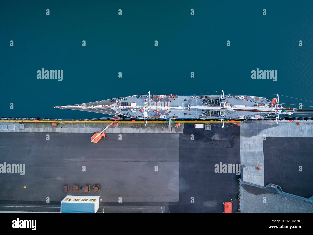 Akureyri Harbor, Northern Iceland Stock Photo - Alamy