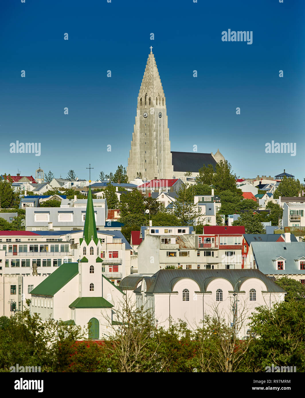 Hallgrimskirkja Church, Reykjavik, Iceland Stock Photo - Alamy