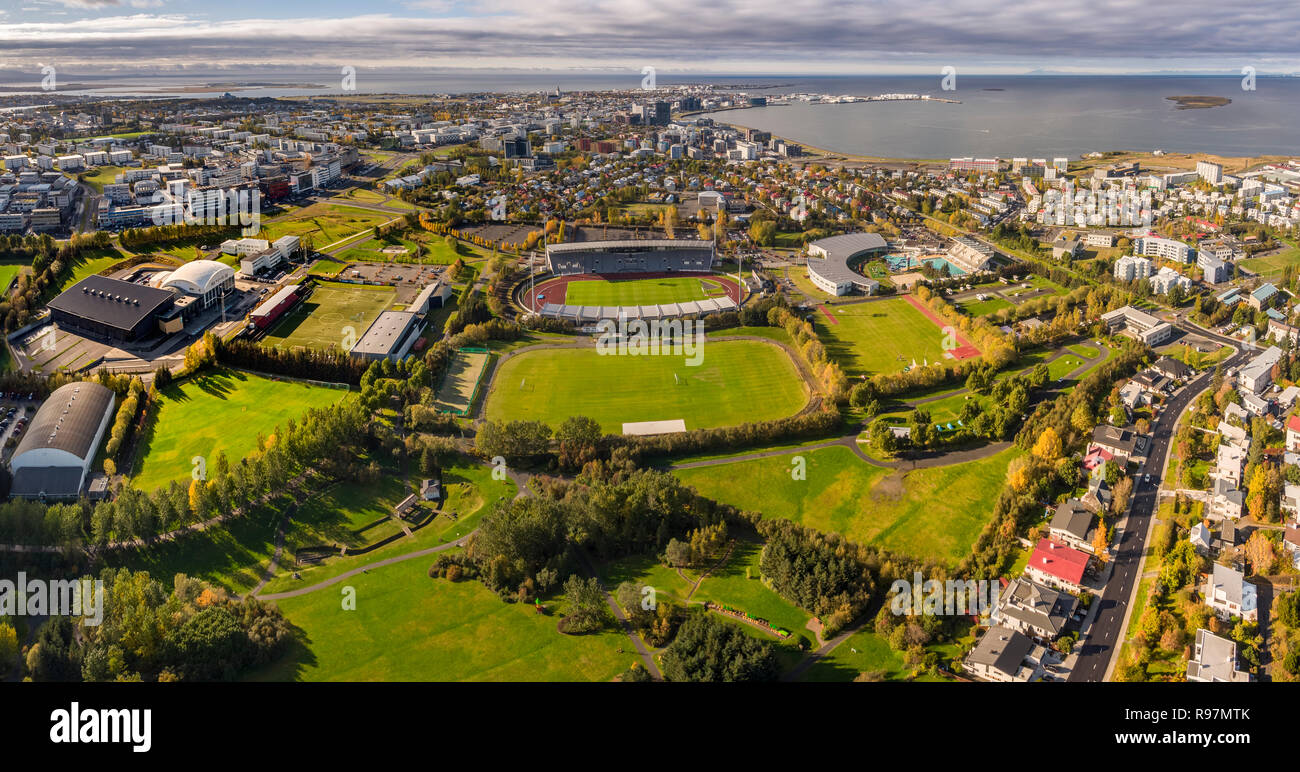 Laugardalur area, Reykjavik, Iceland Stock Photo - Alamy