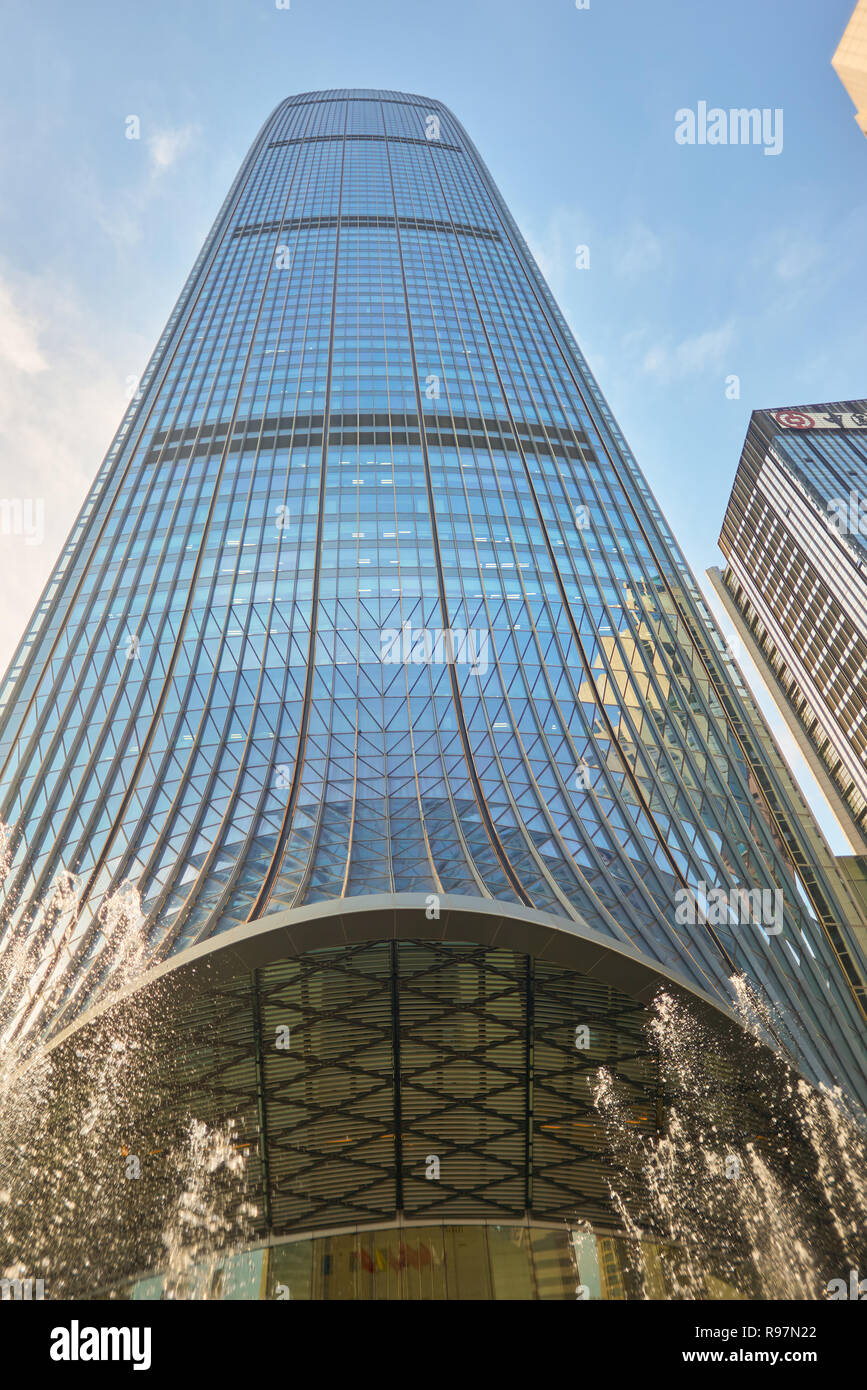 Kingkey 100 skyscraper building hi-res stock photography and images - Alamy