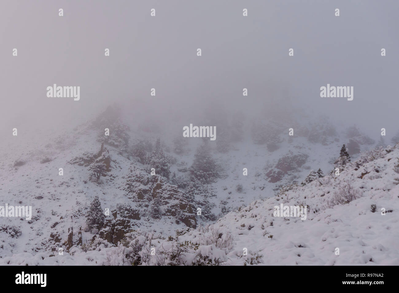 Winter Season in Esquel, Chubut, Patagonia, Argentina Stock Photo - Alamy