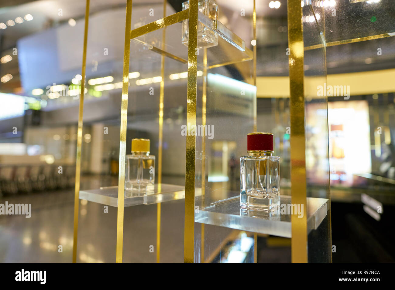 DOHA, QATAR - CIRCA MAY, 2017: Dolce & Gabbana perfumes on display at ...