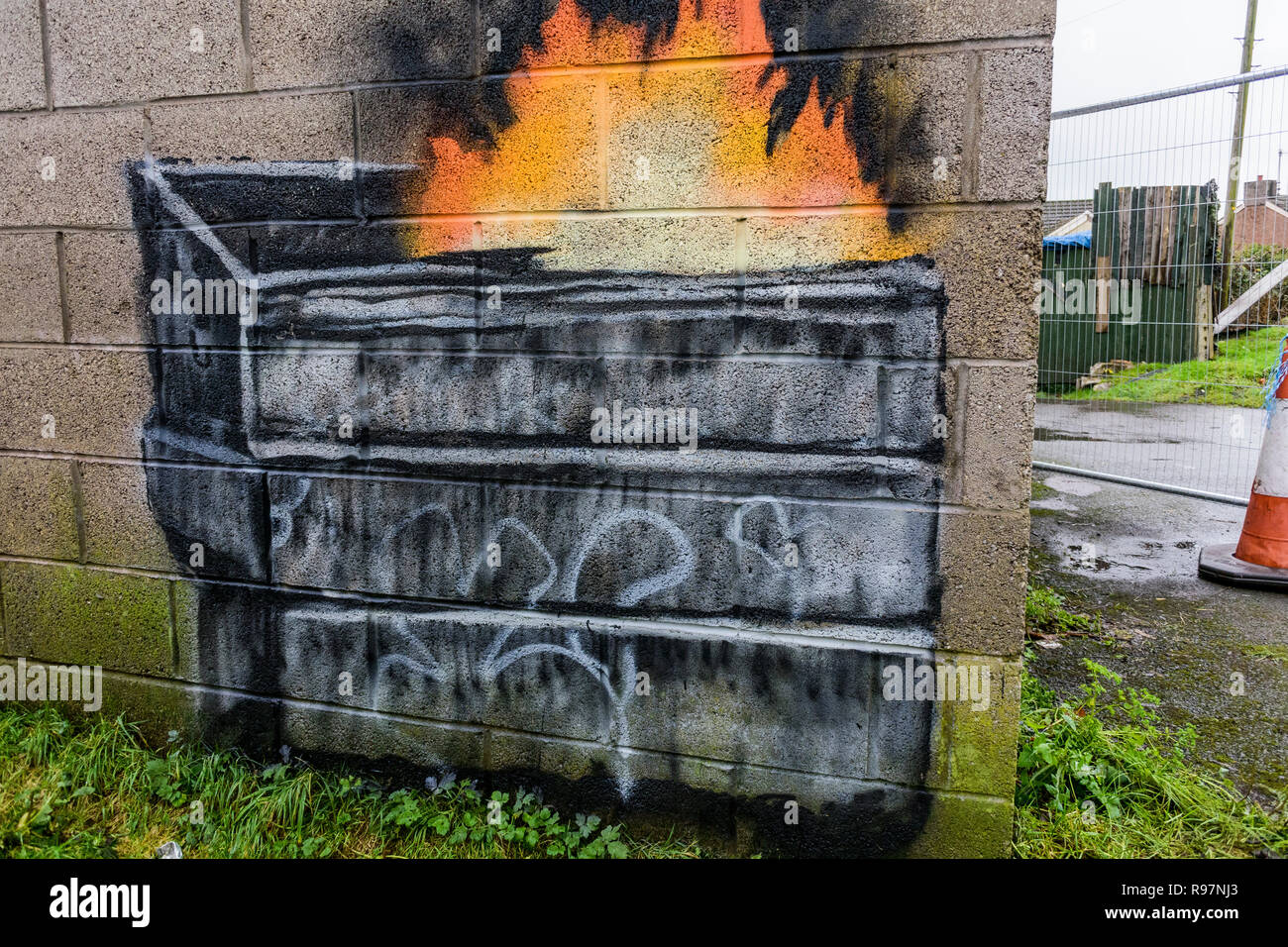 Banksys seasons hi-res stock photography and images - Alamy