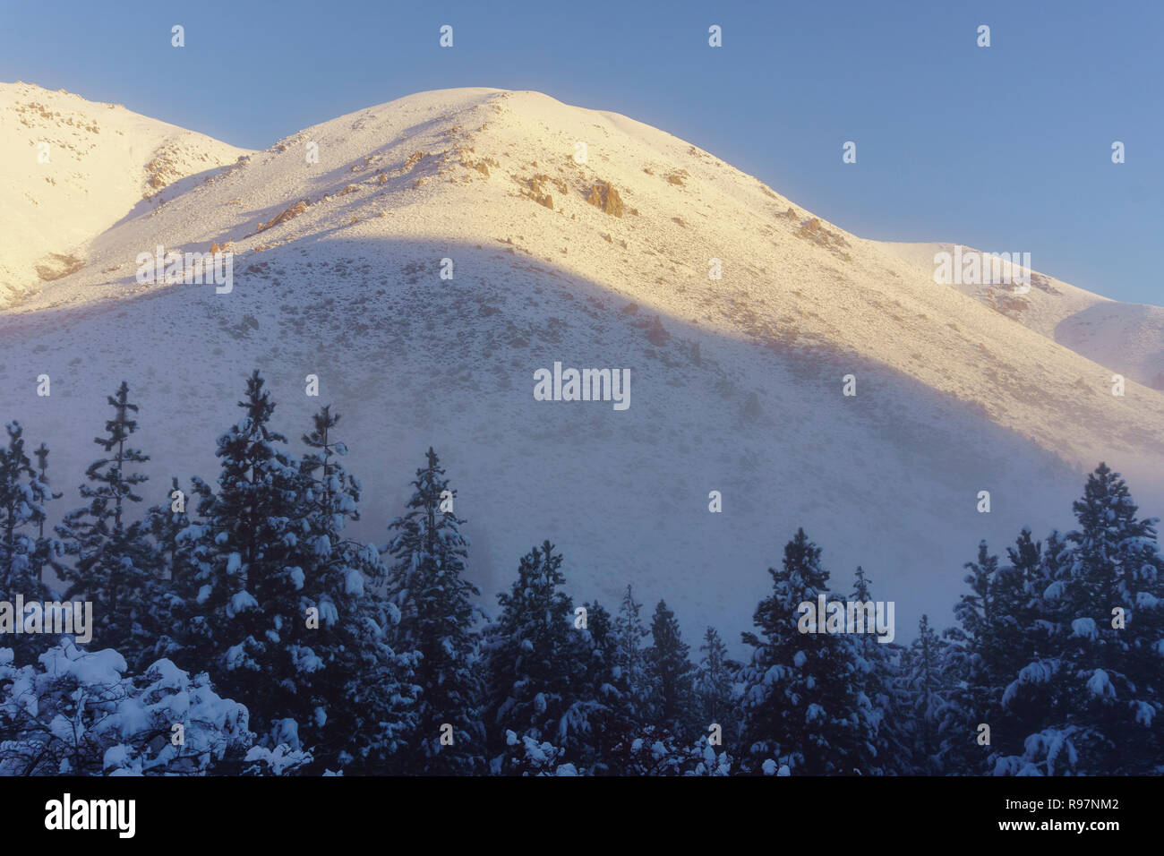 Winter Season in Esquel, Chubut, Patagonia, Argentina Stock Photo - Alamy