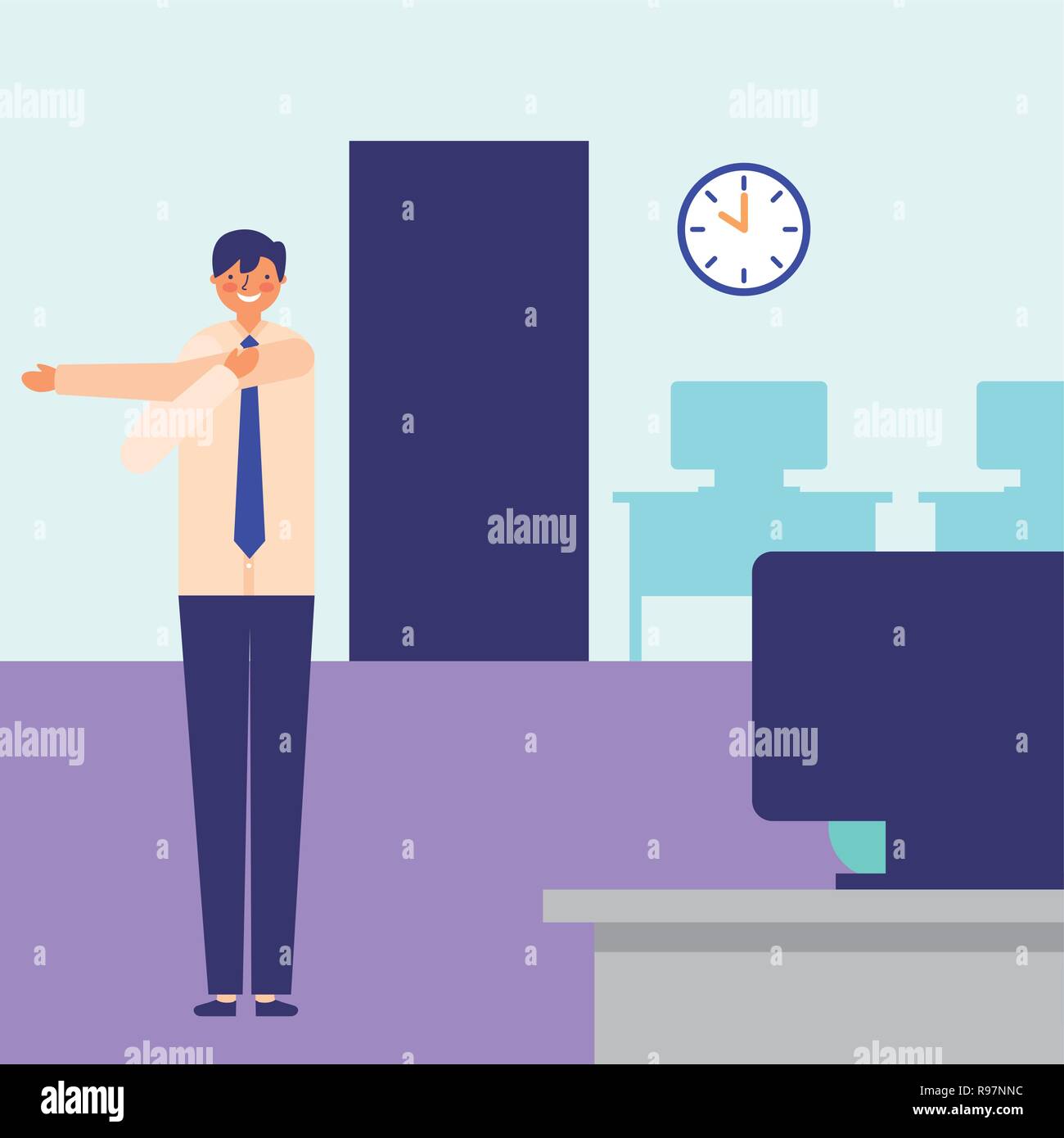 Daily scene vector vectors hi-res stock photography and images - Alamy