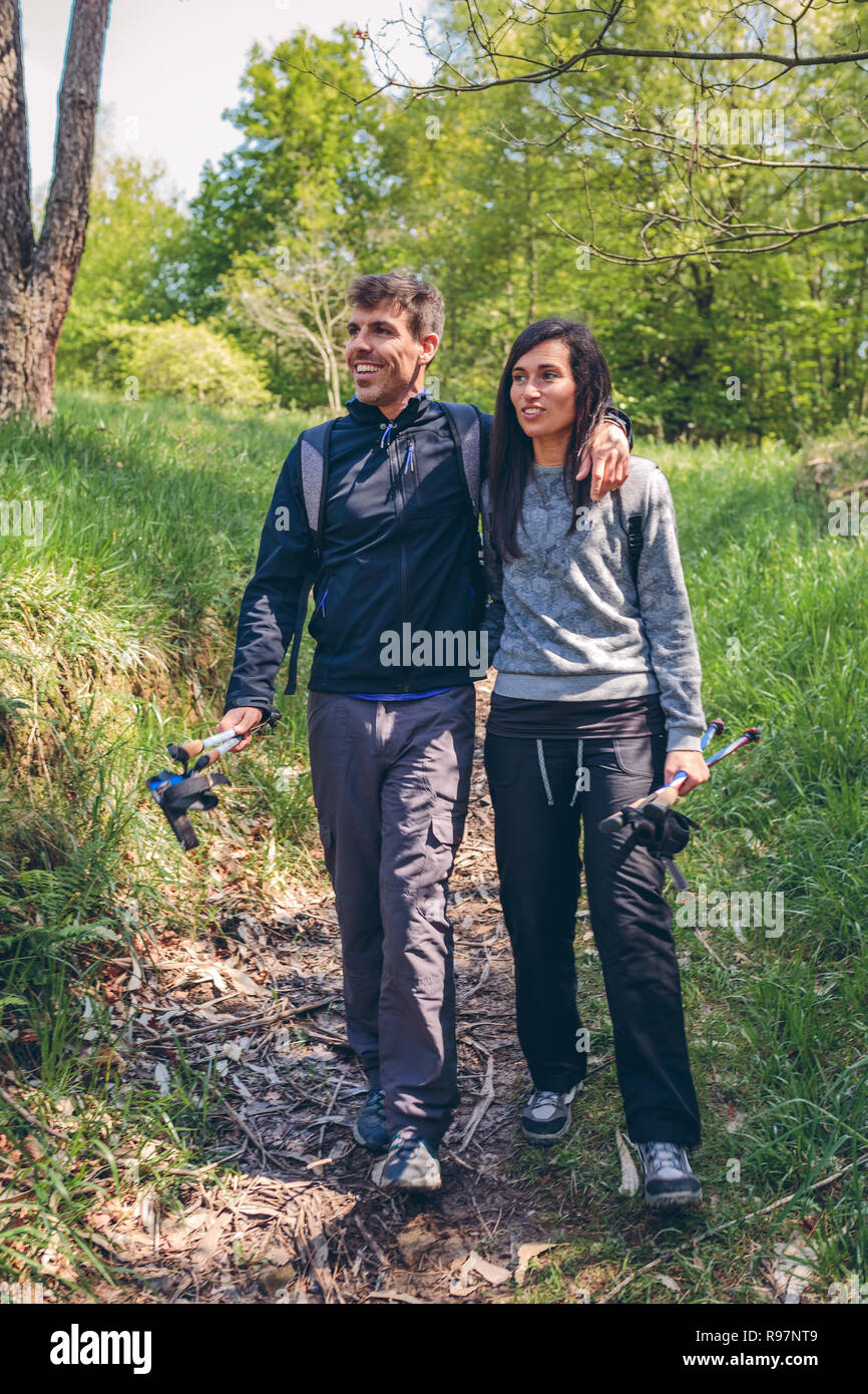 Two walking sticks hi-res stock photography and images - Alamy