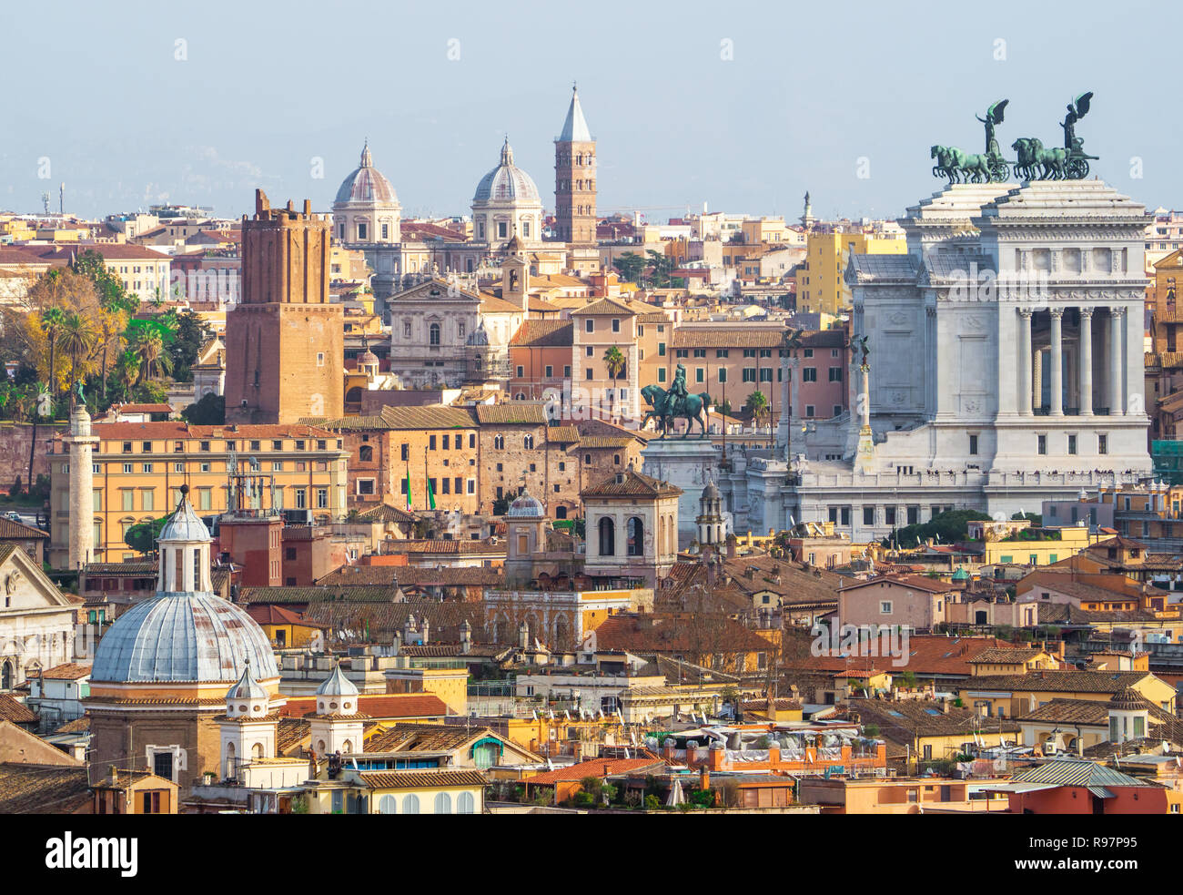 View From Janiculum Rome High Resolution Stock Photography and Images ...