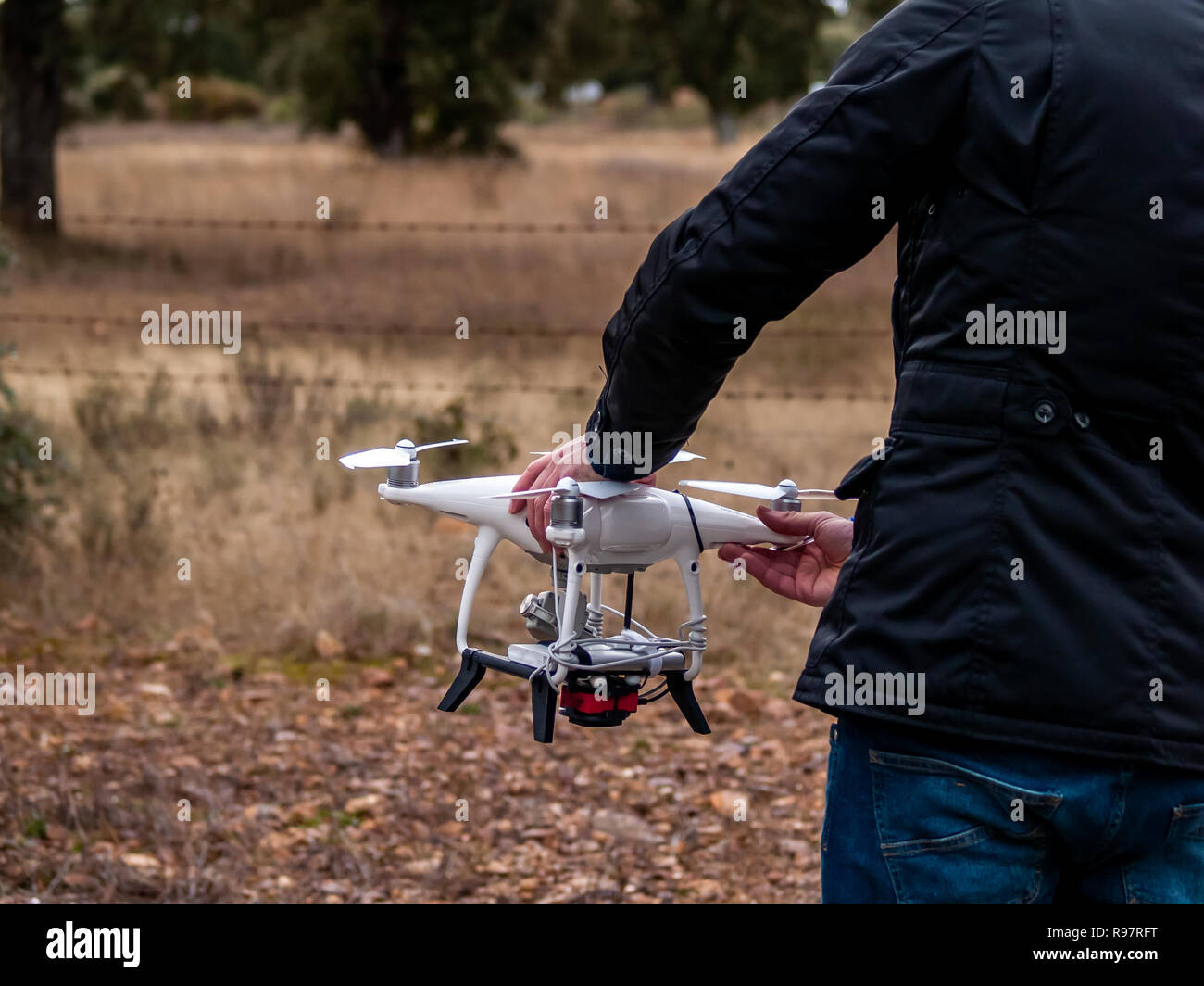 Pilot and drone hi-res stock photography and images - Alamy