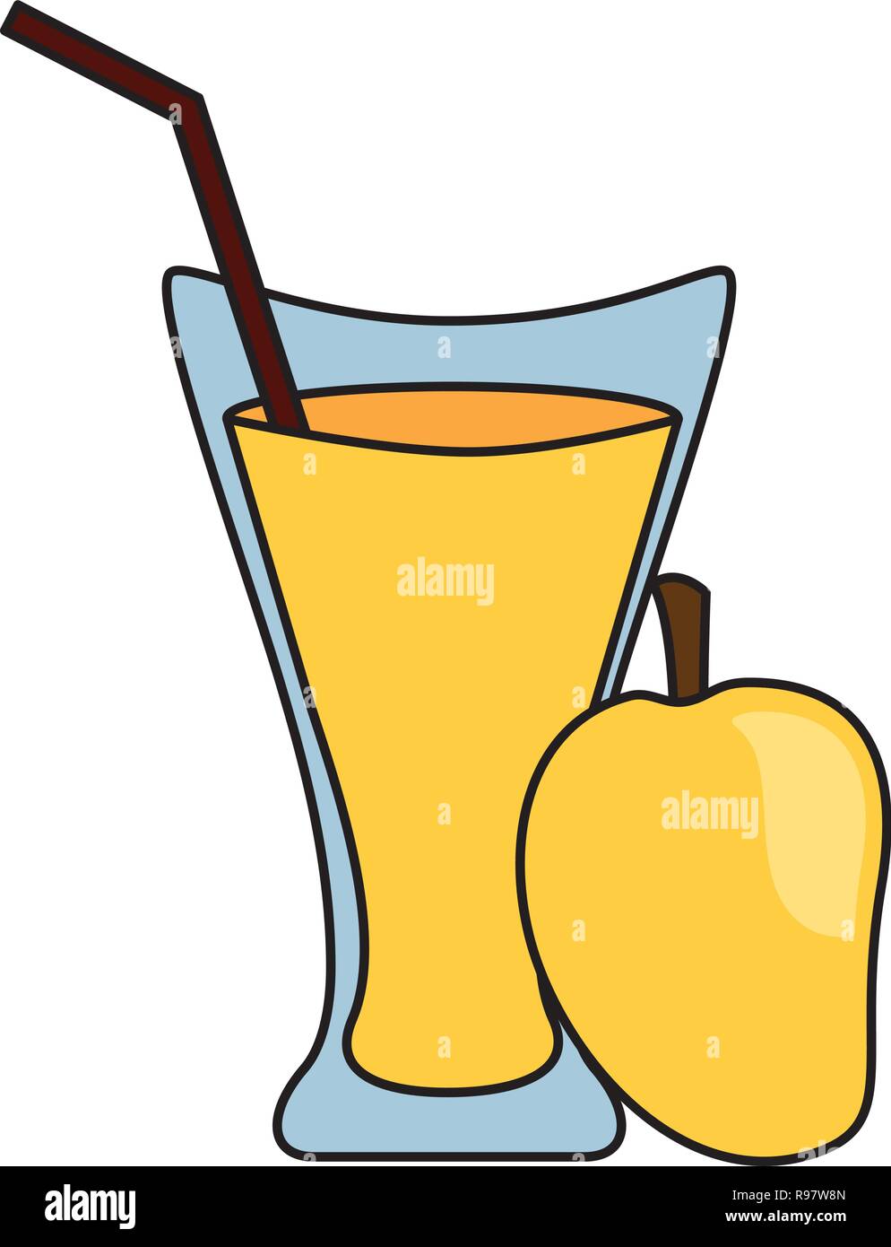 Mango Juice Vector