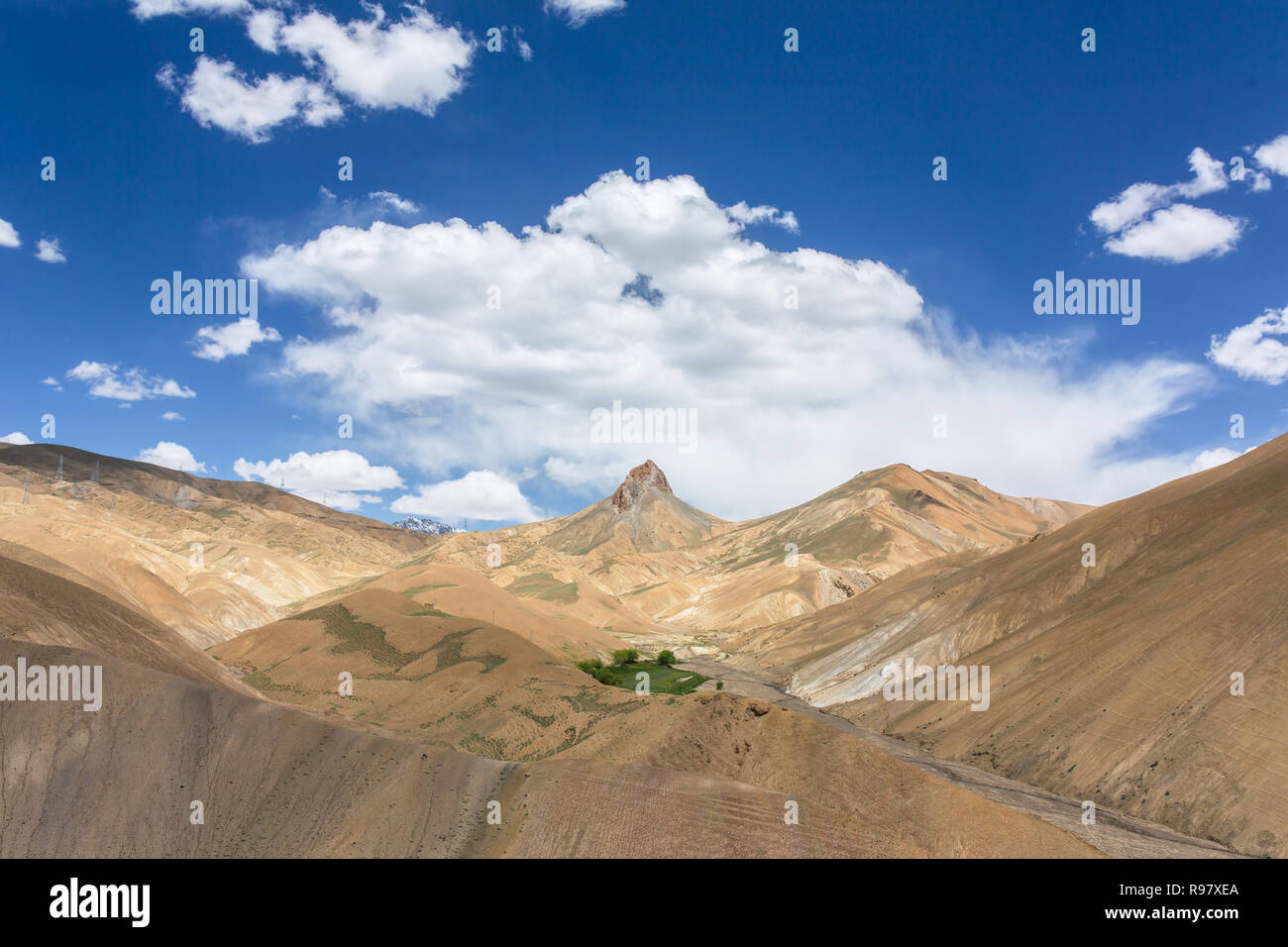 Beautiful mountain landscape in Ladakh, India Stock Photo - Alamy
