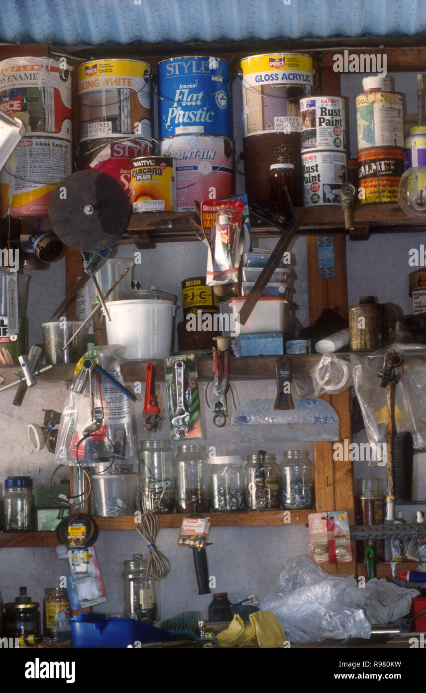 Garage tool storage hi-res stock photography and images - Alamy