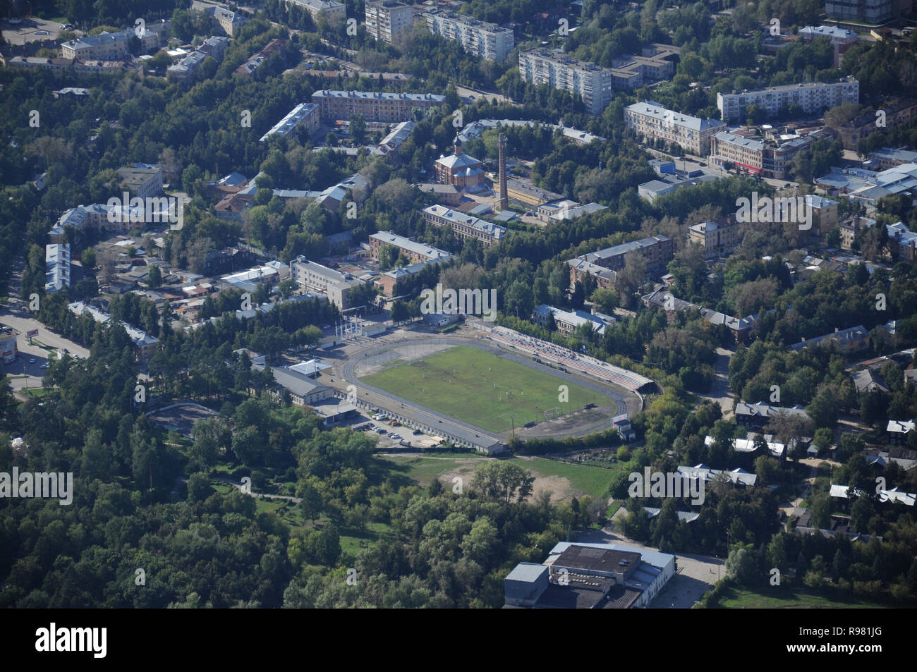 Kovrov city from air vladimir hi-res stock photography and images - Alamy