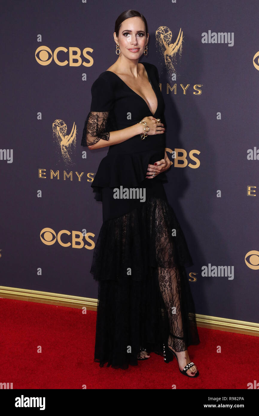 LOS ANGELES, CA, USA - SEPTEMBER 17: Louise Roe arrives at the 69th ...