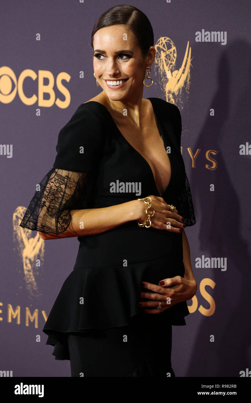 LOS ANGELES, CA, USA - SEPTEMBER 17: Louise Roe arrives at the 69th ...