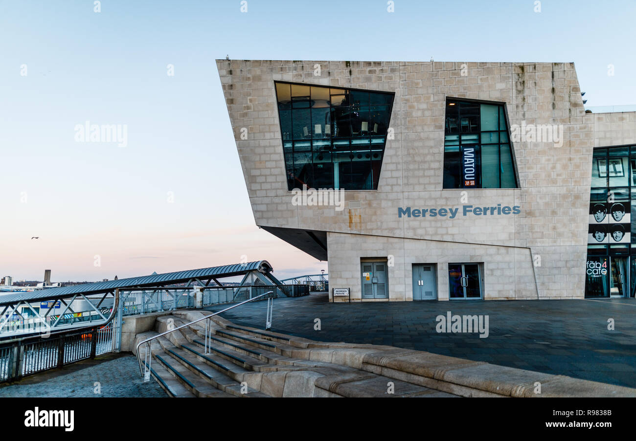Mersey Ferries Building in Liverpool, United Kingdom Stock Photo - Alamy