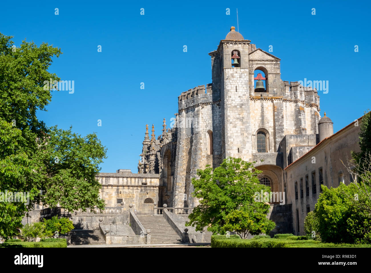 Convent of Christ a former Roman Catholic convent in Tomar, Portugal ...
