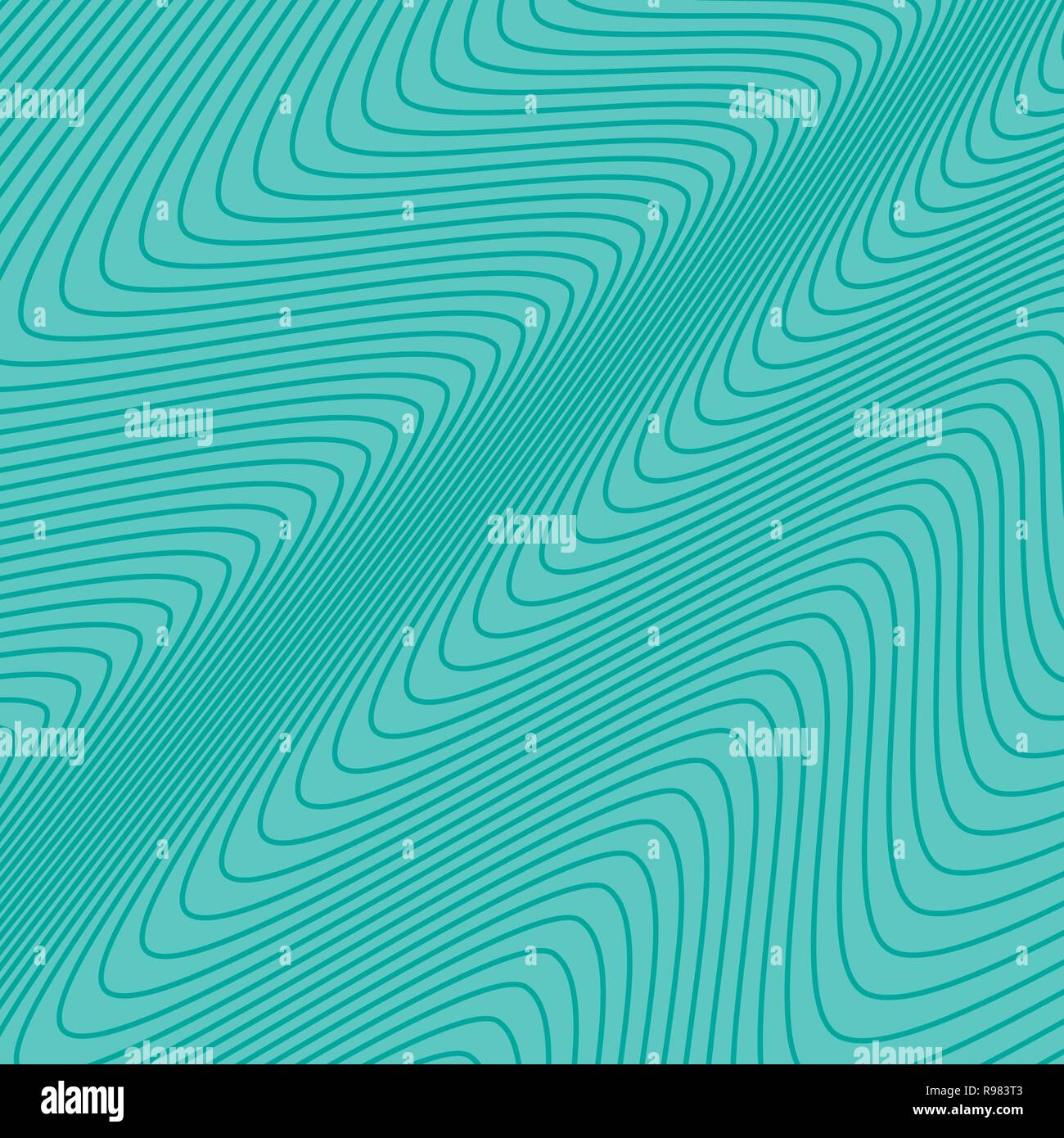 Abstract linear pattern. Vector illustration. Blue background with wave ...