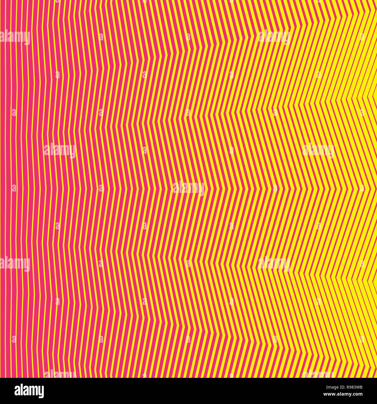 Abstract linear pattern. Vector illustration. Bright background with ...