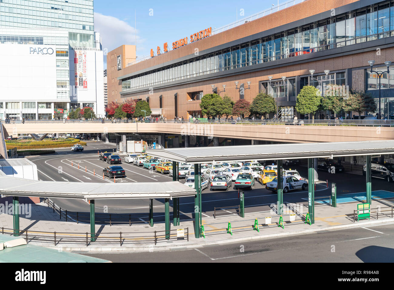 Sendai station west exit hi-res stock photography and images - Alamy