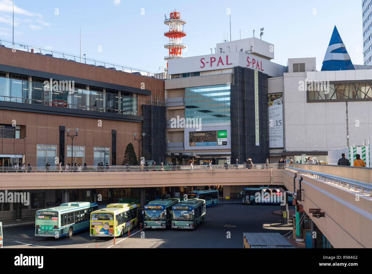 Sendai Station west entrance, Sendai City, Miyagi Prefecture, Japan ...