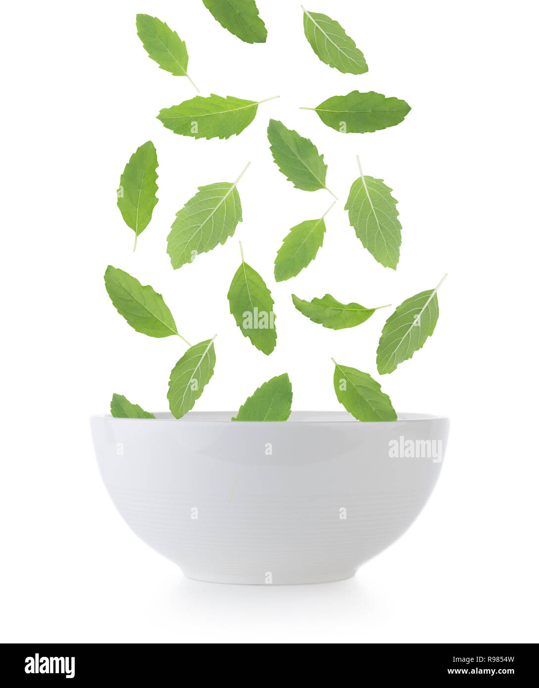 Holy basil in bowl hi-res stock photography and images - Alamy