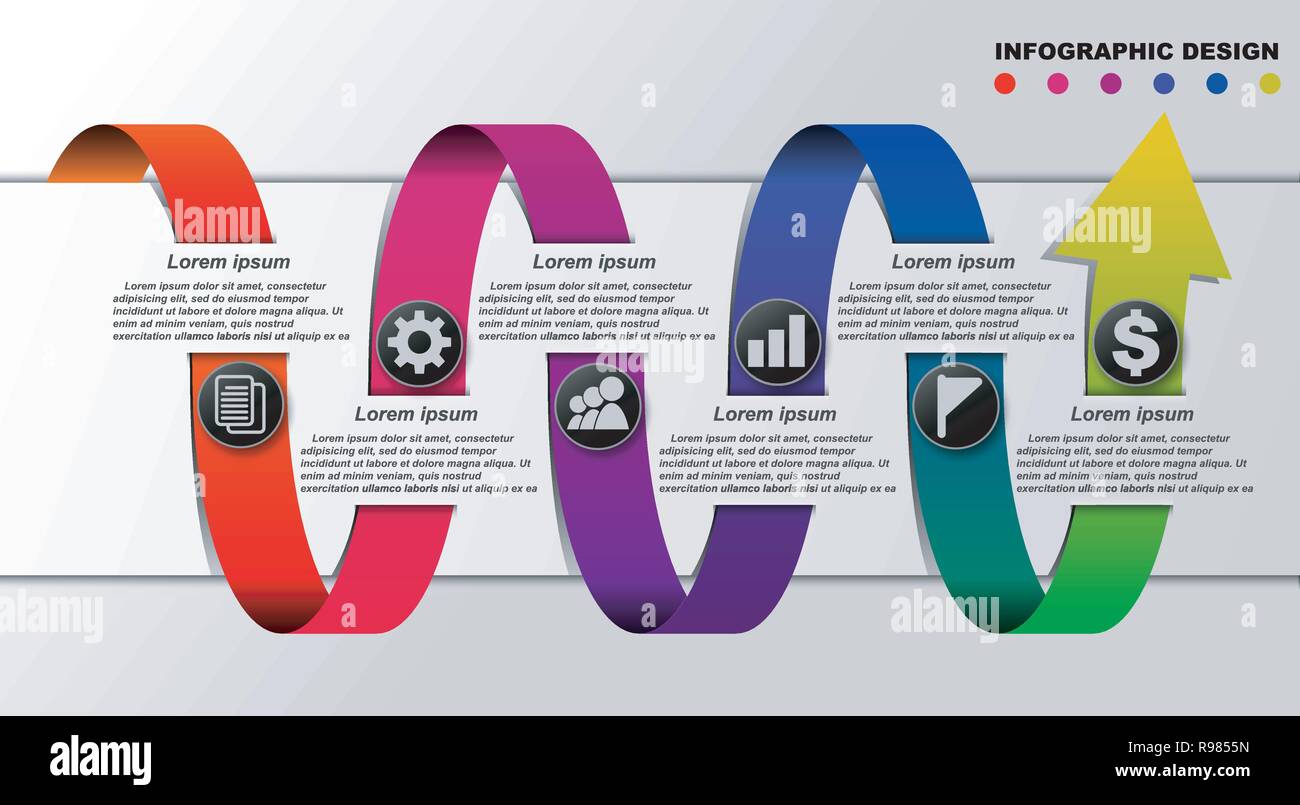 Squares infographic chart design hi-res stock photography and images ...