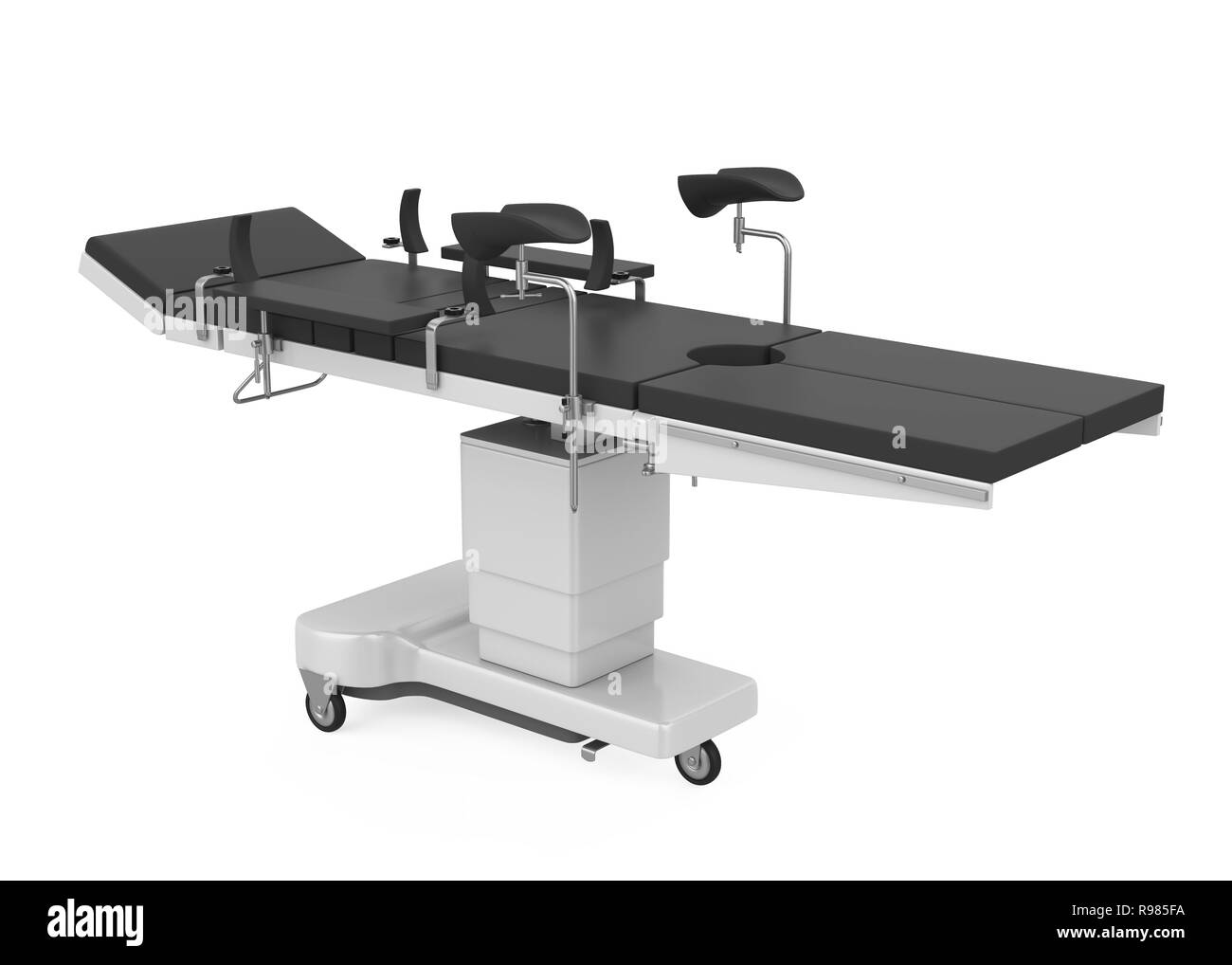 Operating Room Table Isolated Stock Photo - Alamy