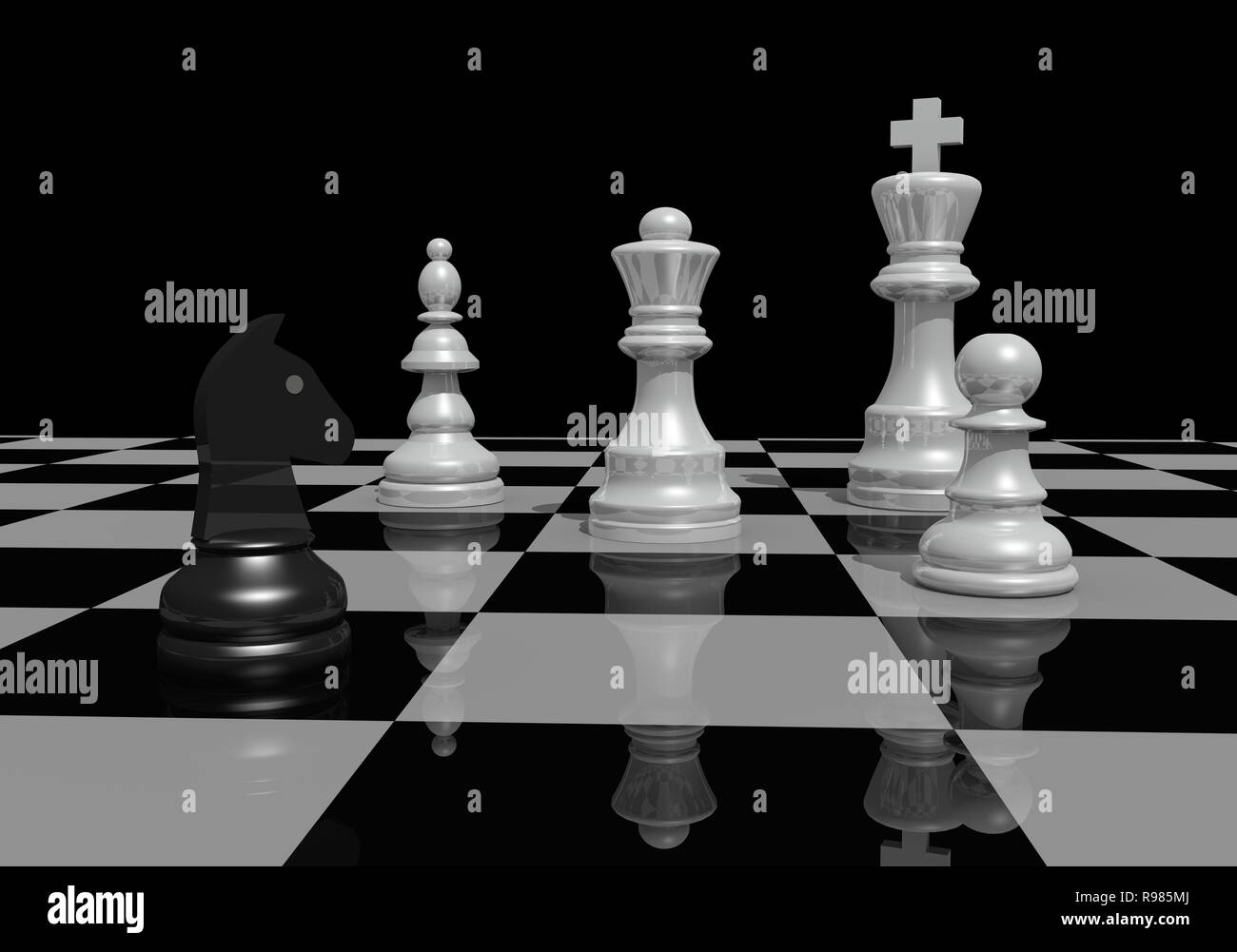 Tower strategy chessmen chess hi-res stock photography and images - Alamy