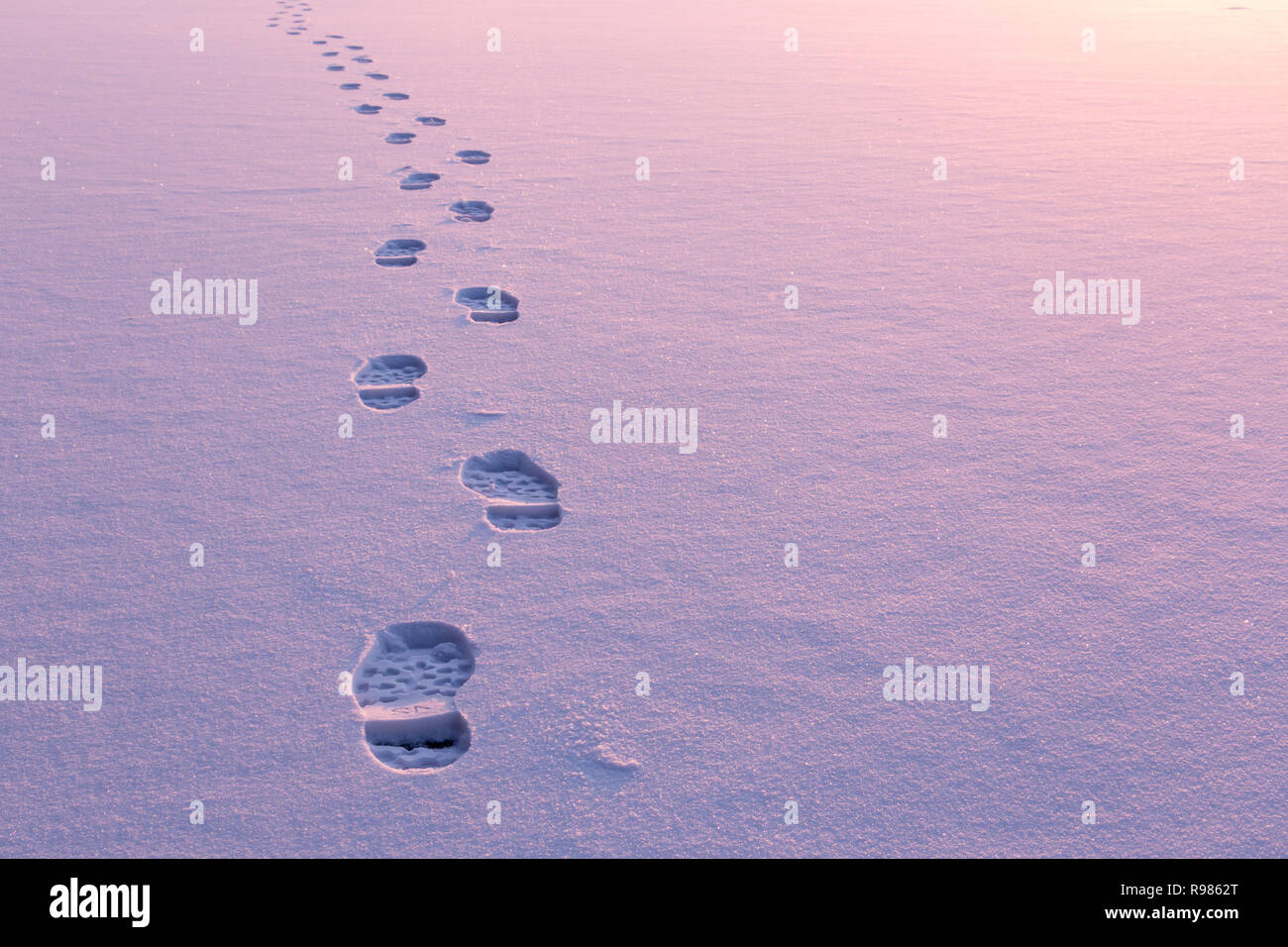 Boot footprints hi-res stock photography and images - Alamy