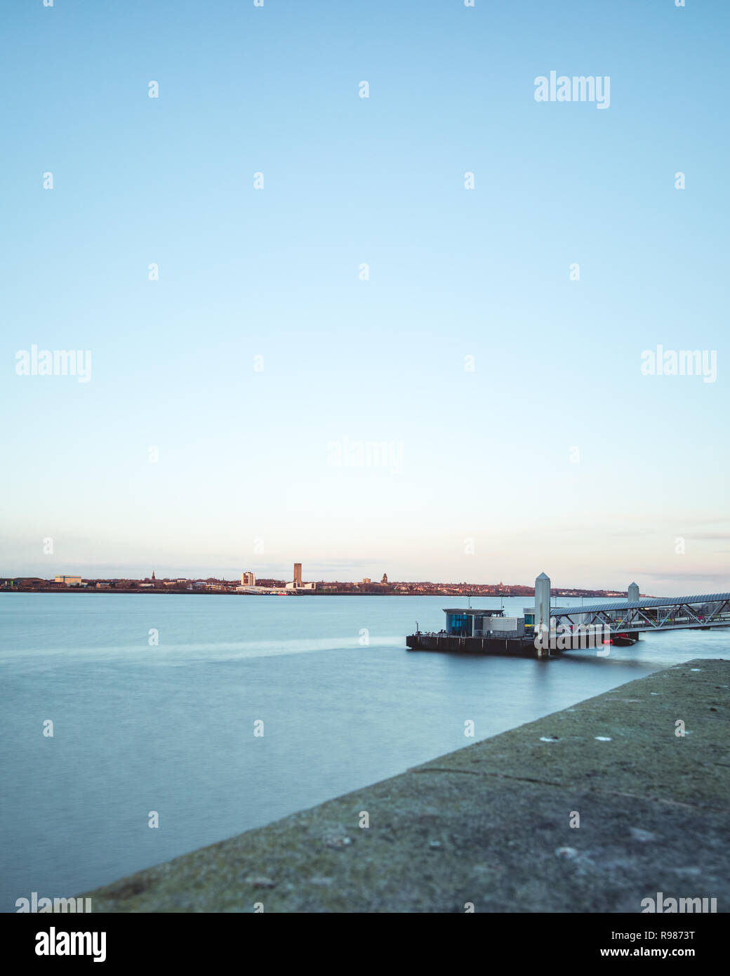 Liverpool docks illuminated hi-res stock photography and images - Alamy