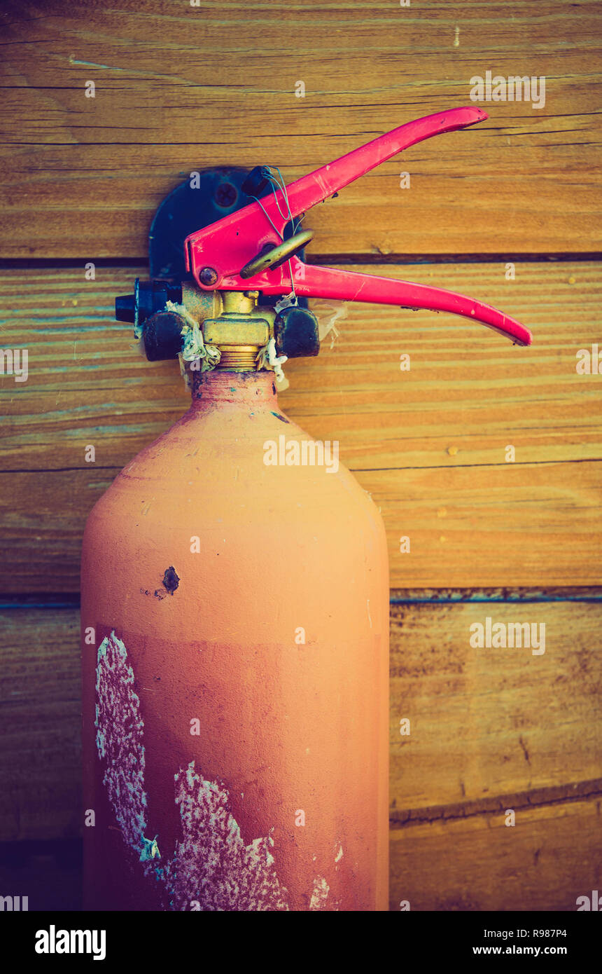 Vintage extinguisher hi-res stock photography and images - Alamy