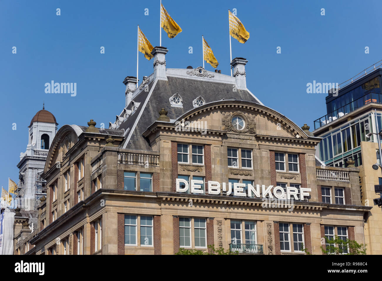De Bijenkorf department store in Amsterdam, Netherlands Stock Photo - Alamy