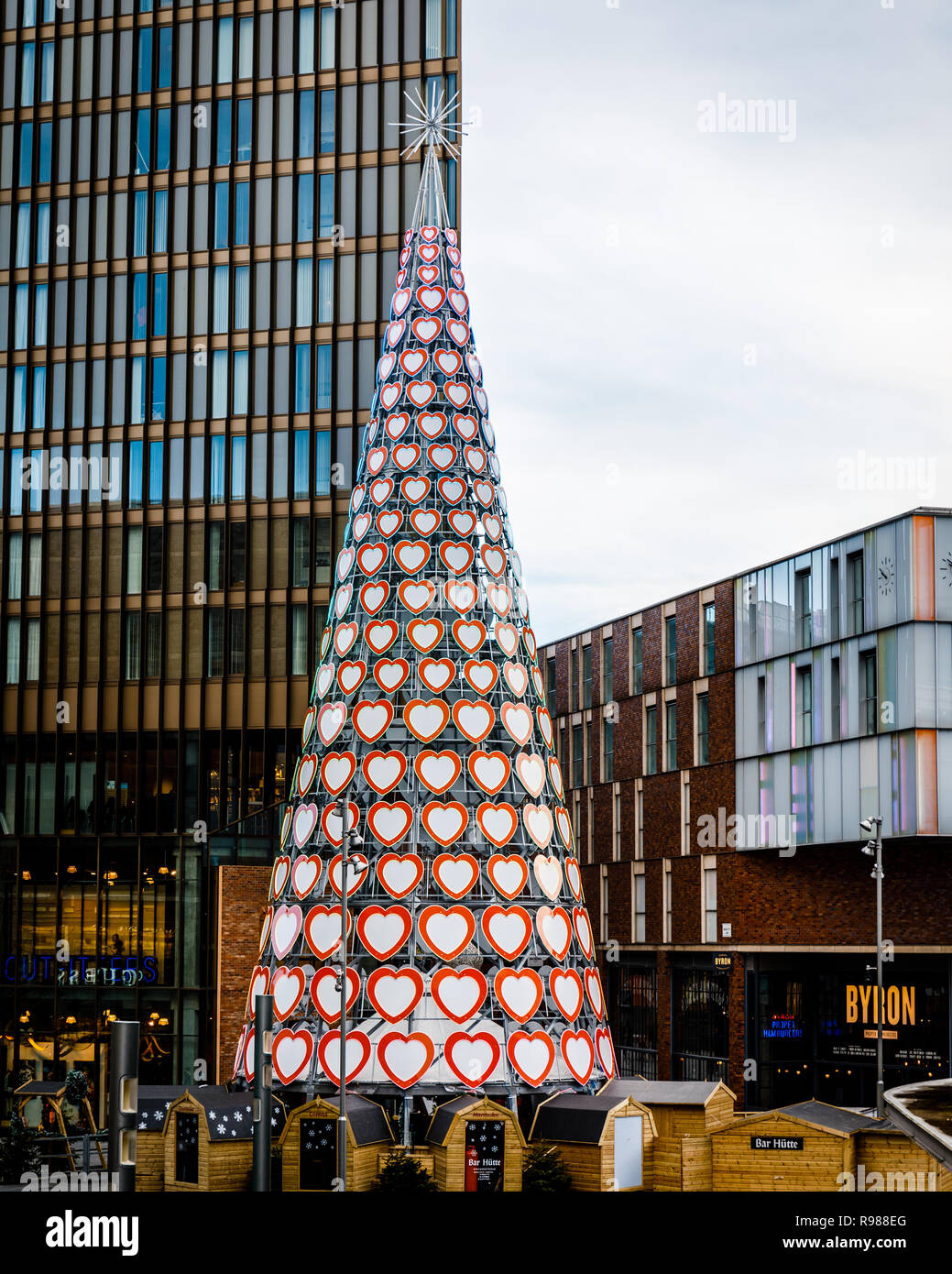 Heart Tree in the Middle of Liverpool One Shopping Center in Liverpool ...
